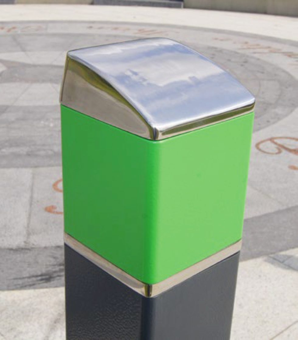 Square Bollard - Hartecast Ireland , HC2014C Protection bollard